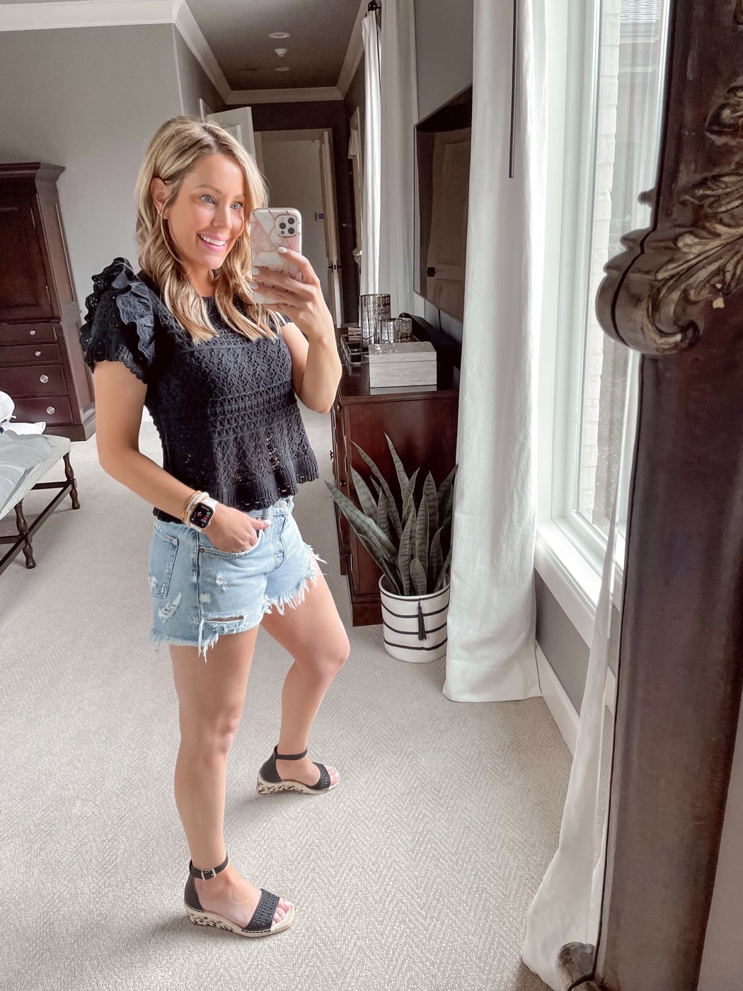 The Five Best Cut Off Denim Shorts | Curls and Cashmere
